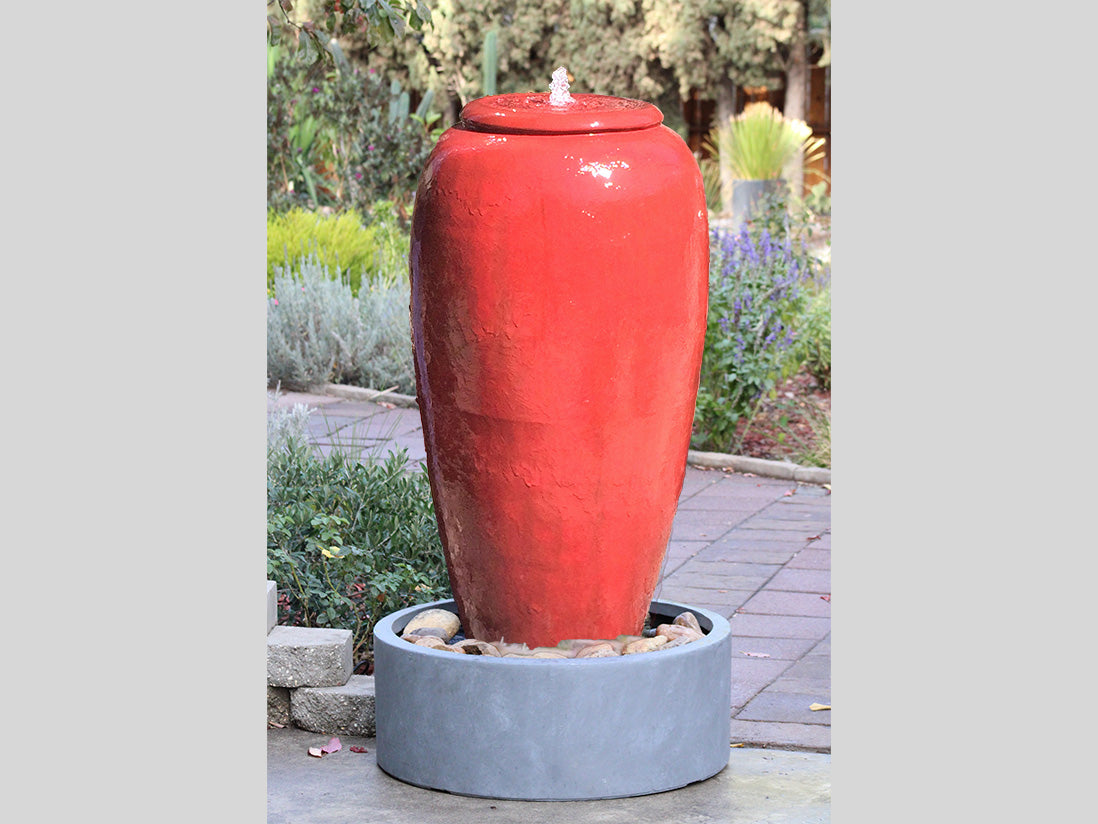 Tall Jar Fountain – PLANTATOREM